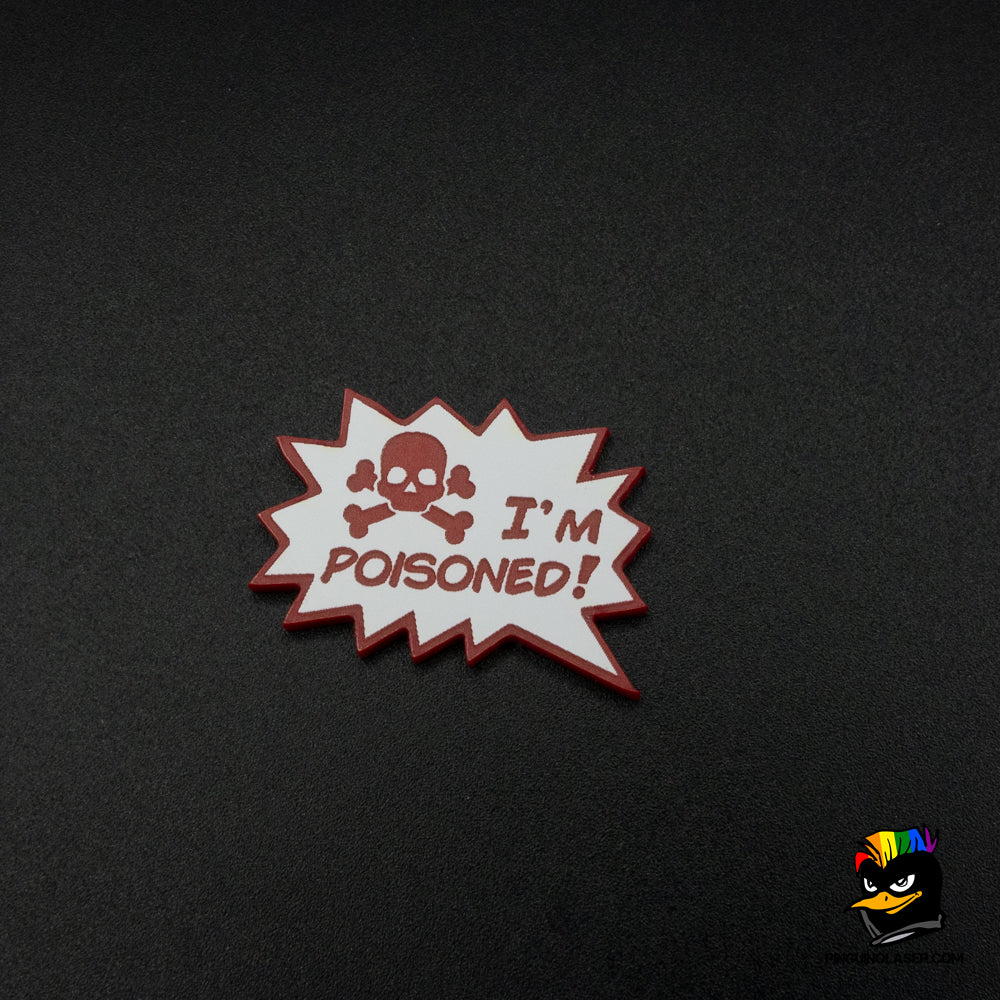 Pack 5 marcadores "Poisoned" Marvel Crisis Protocol – Pinguino Laser
